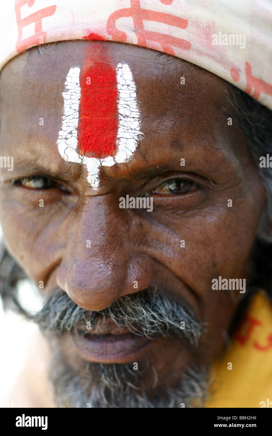 Sadhu's portrait. Sadhus aim to achieving the final Hindu goal of life ...