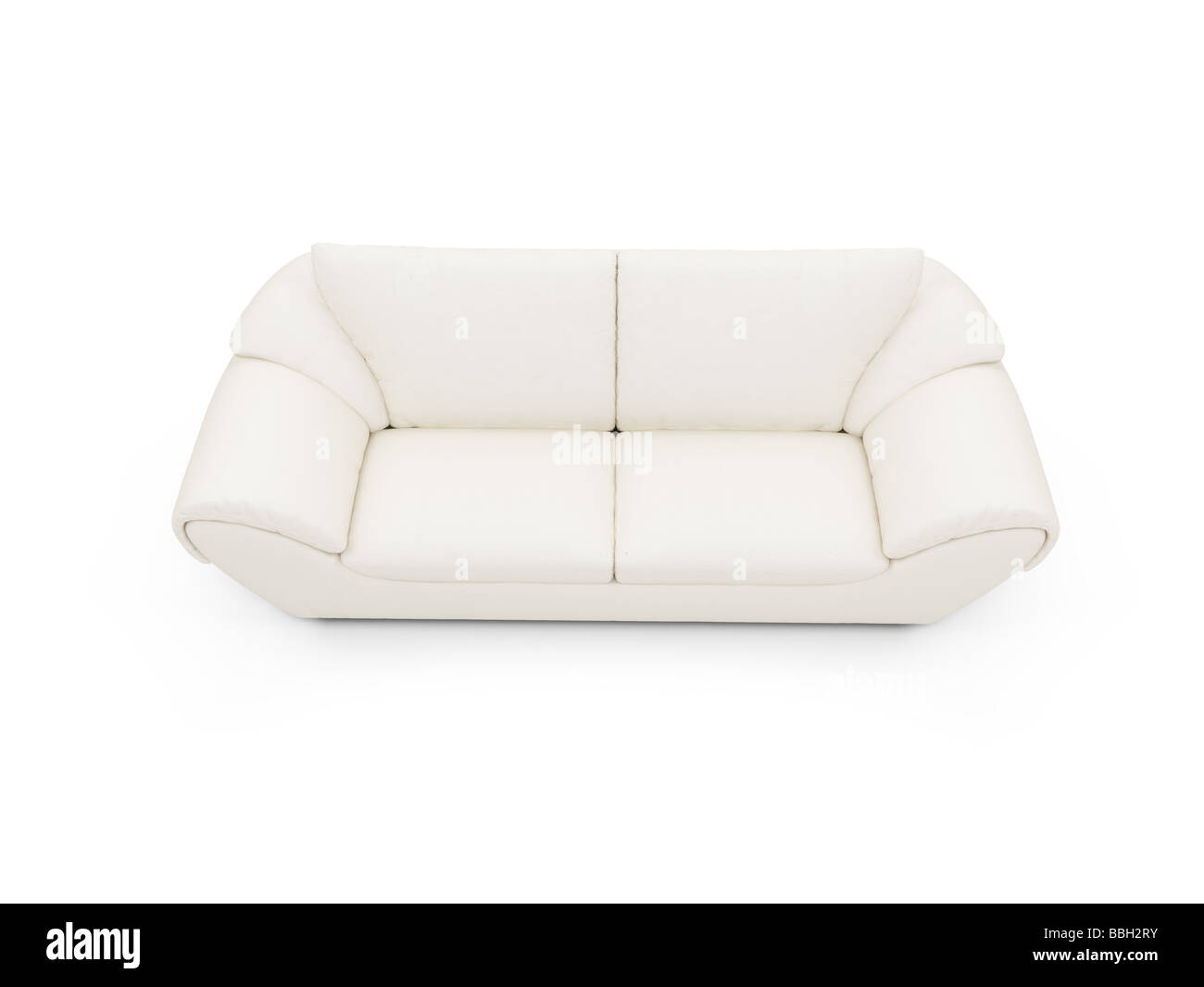 isolated couch over white background Stock Photo - Alamy