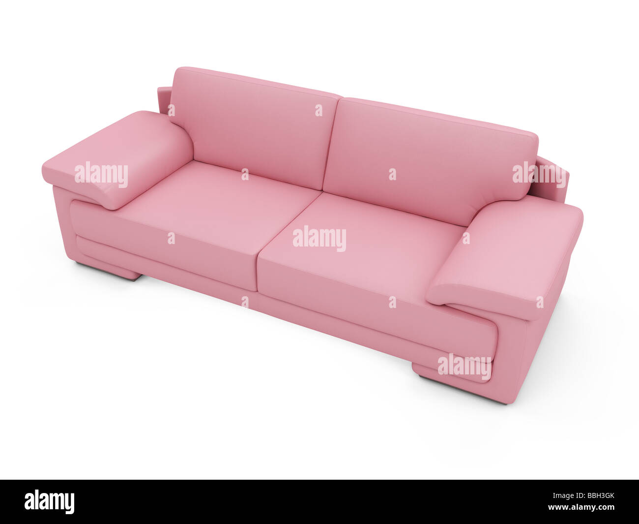 isolated couch over white background Stock Photo - Alamy