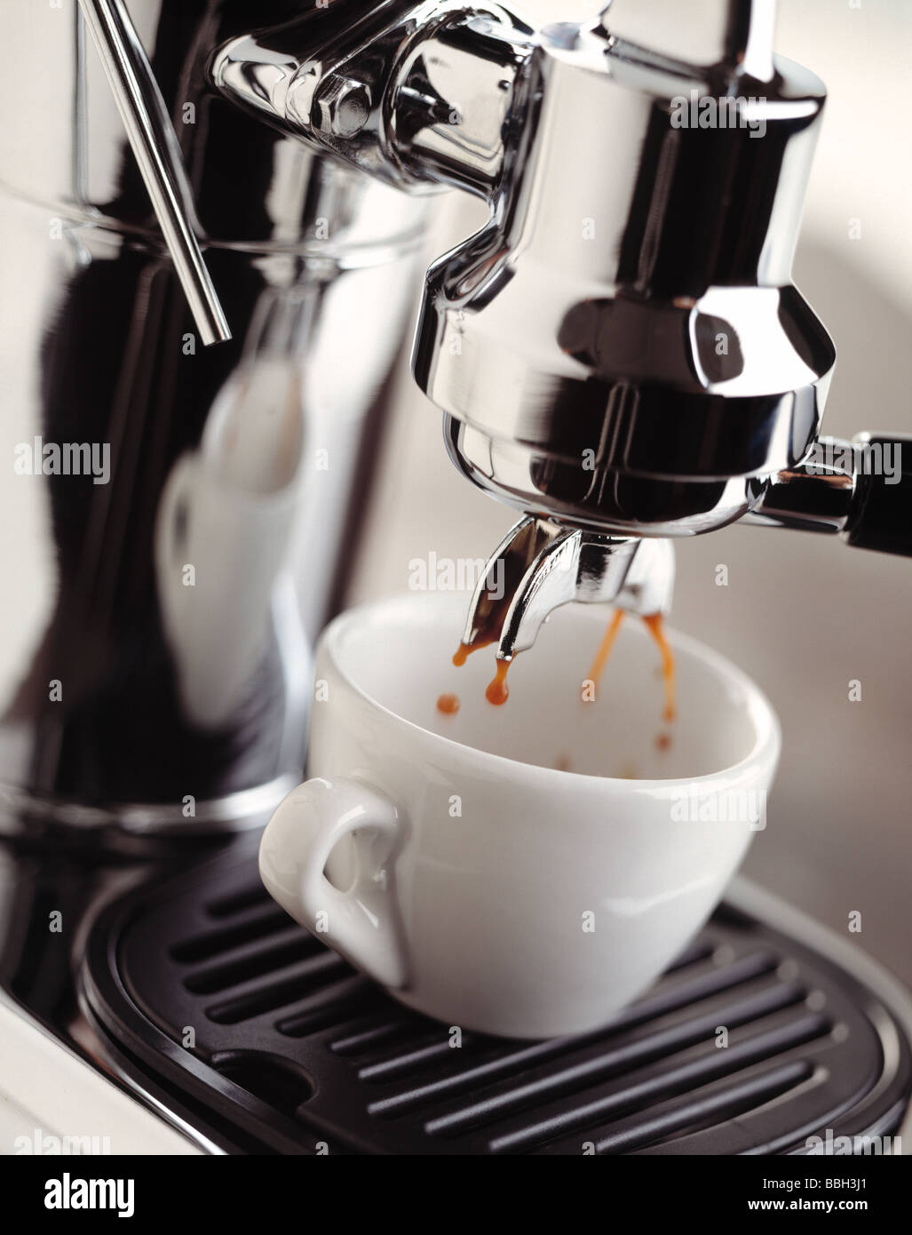 Espresso coffee is a precise art form of coffee making Stock Photo - Alamy