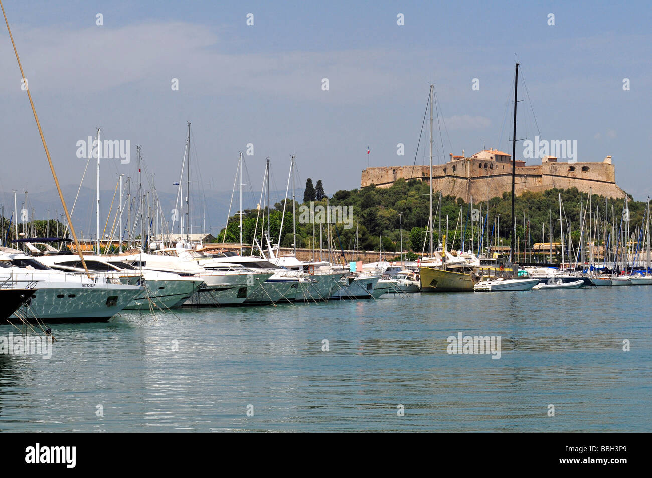 Antibes port vauban hi-res stock photography and images - Alamy