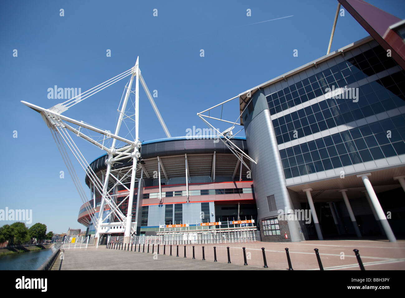 Millennium Stadium in Cardiff Wales UK Stock Photo - Alamy