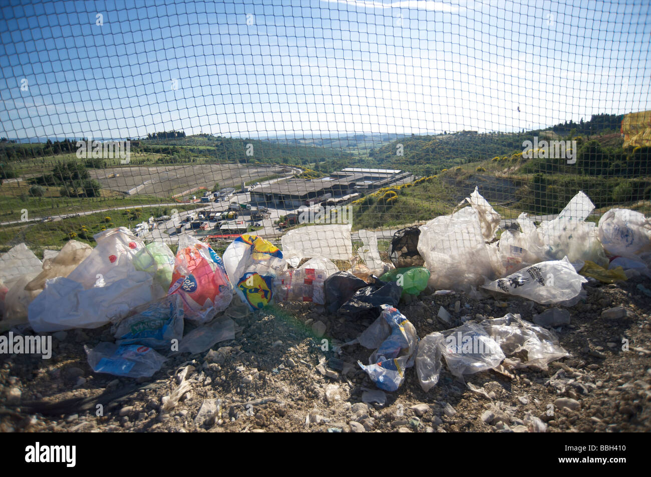 Waste with plant on background Stock Photo - Alamy