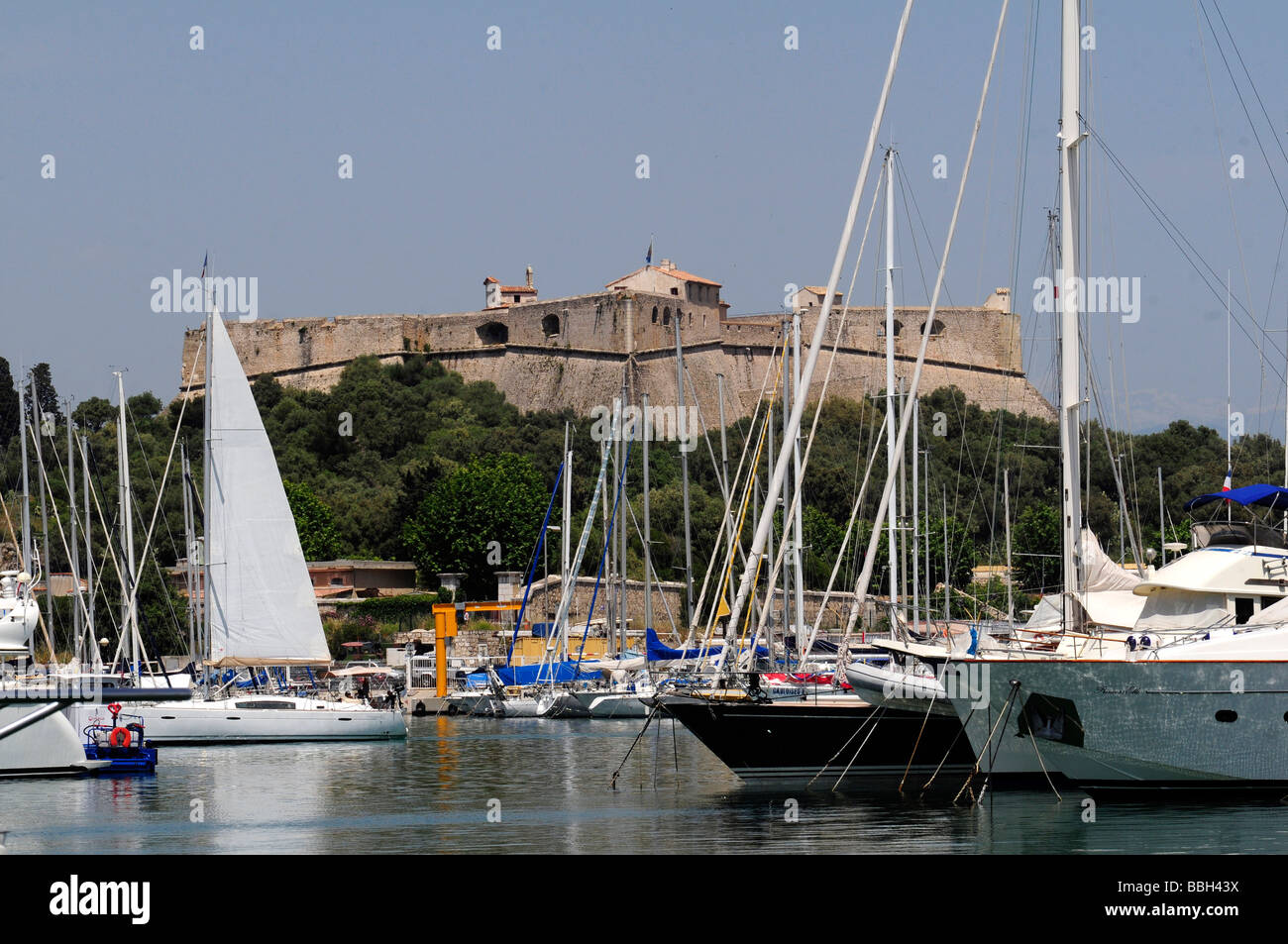 Antibes port vauban hi-res stock photography and images - Alamy