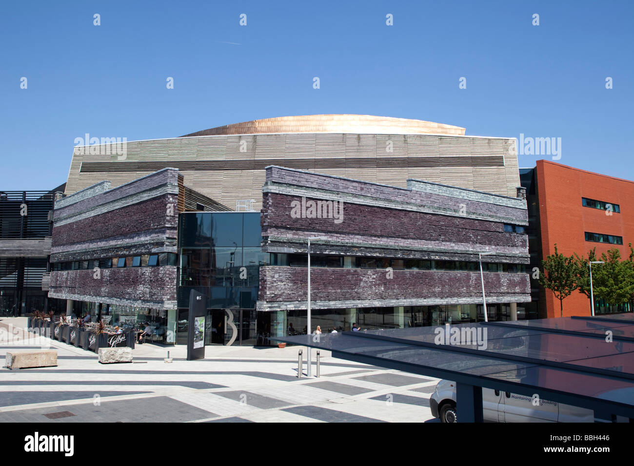 Cardiff millenium center culture music hi-res stock photography and ...