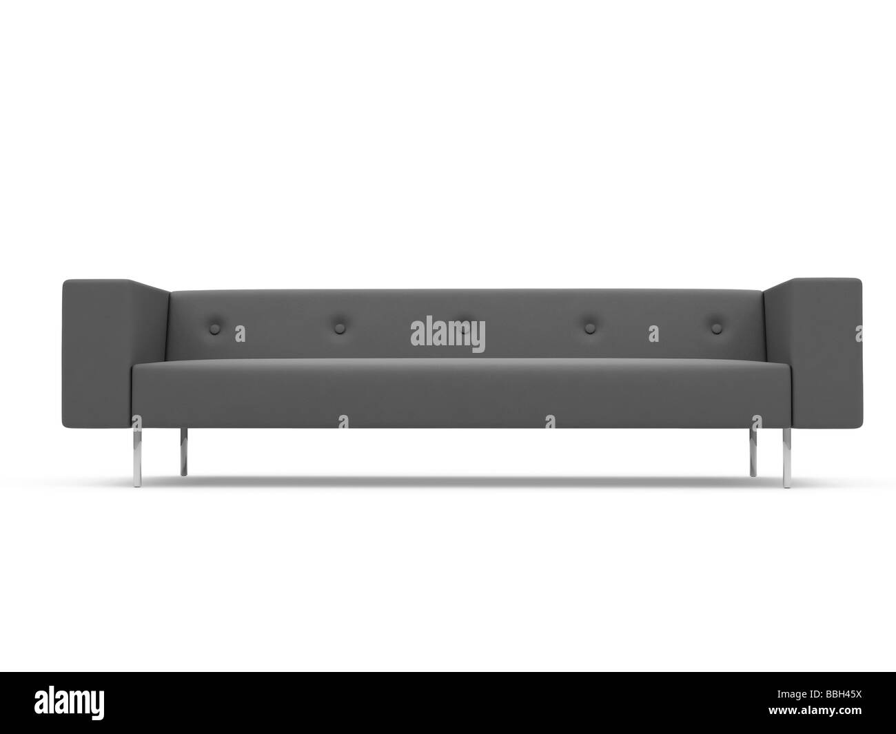 isolated couch over white background Stock Photo - Alamy