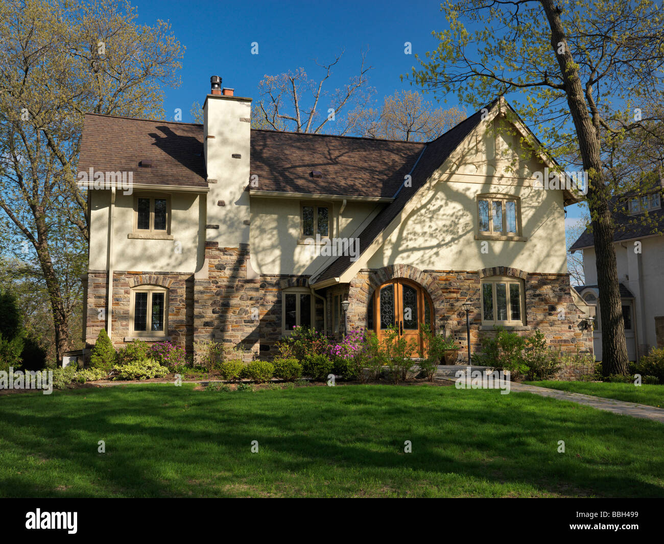 Beautiful family house Stock Photo - Alamy