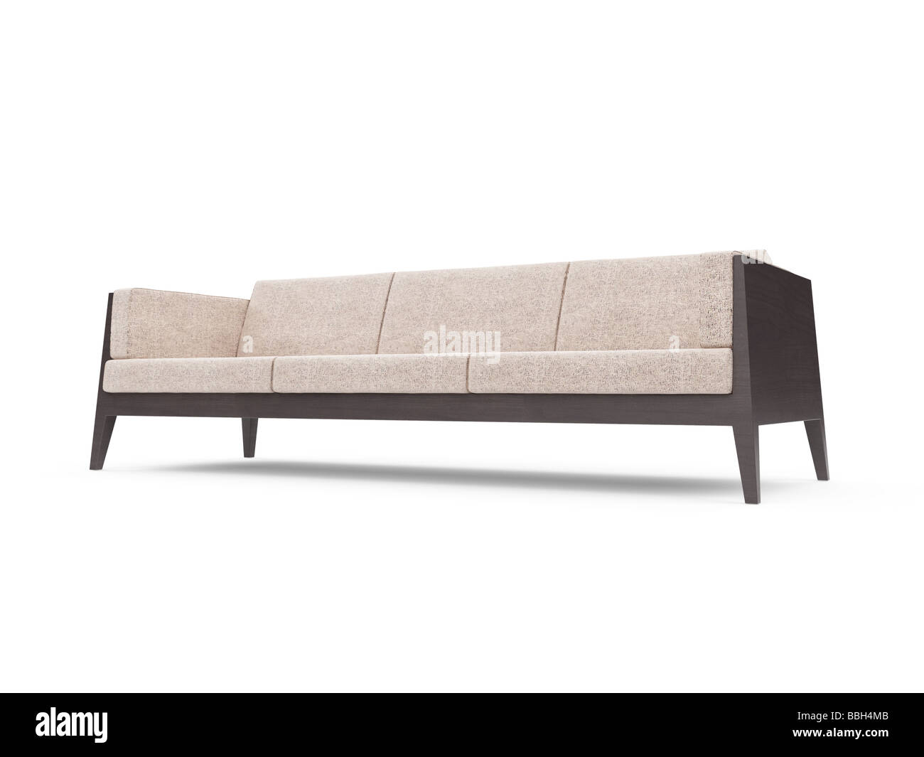 isolated couch over white background Stock Photo - Alamy