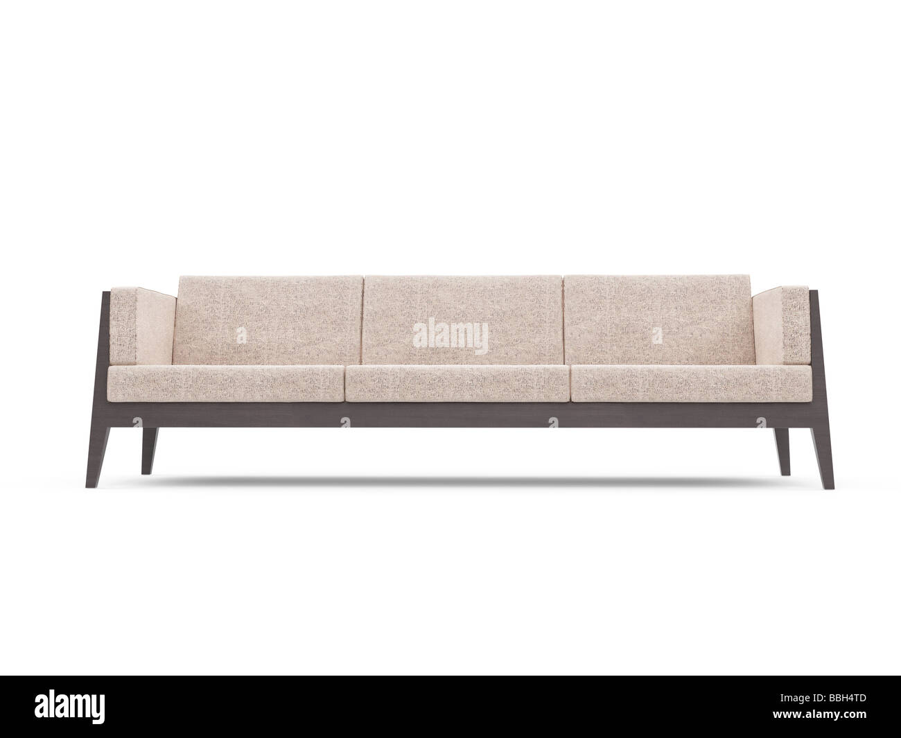 isolated couch over white background Stock Photo - Alamy