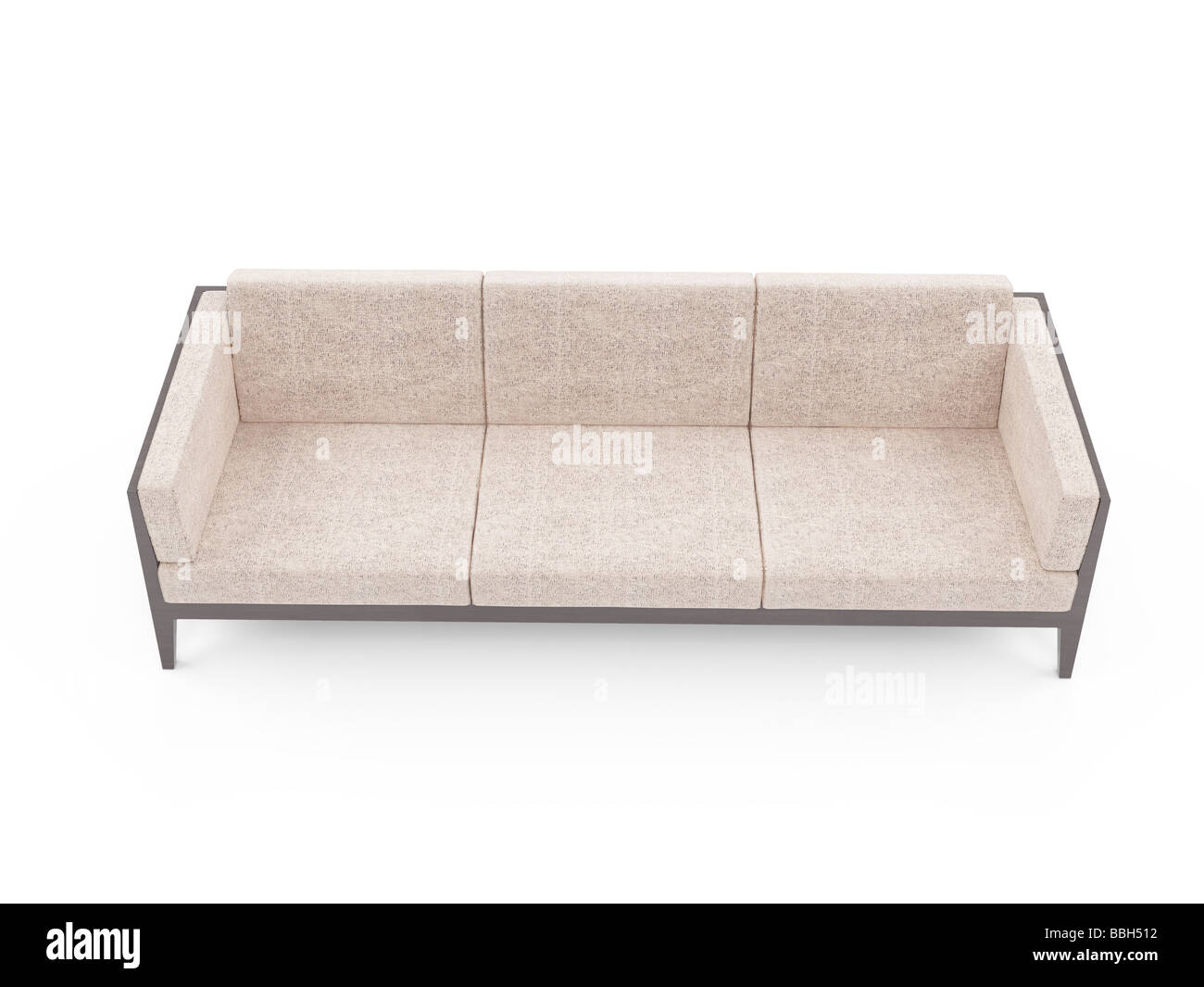 isolated couch over white background Stock Photo - Alamy