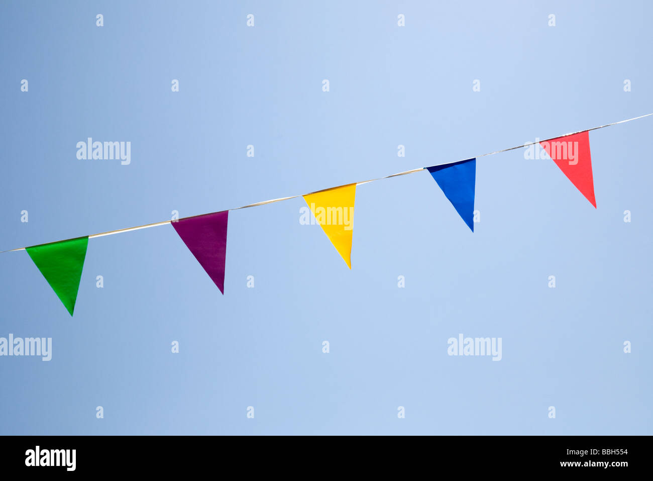 Bunting flags hi-res stock photography and images - Alamy