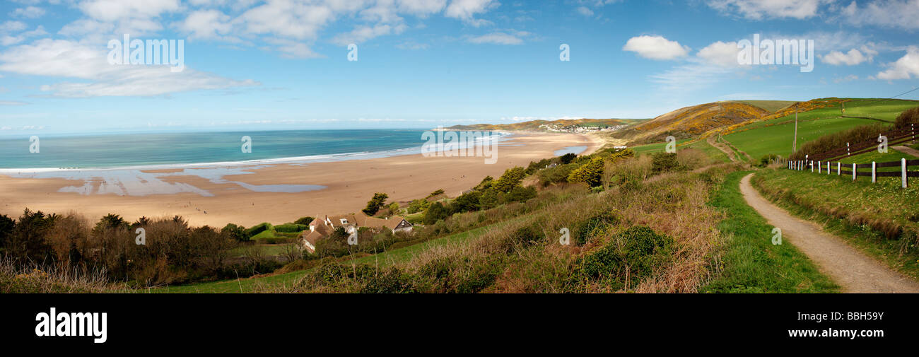 Woolacombe Bay, North Devon, England Stock Photo - Alamy
