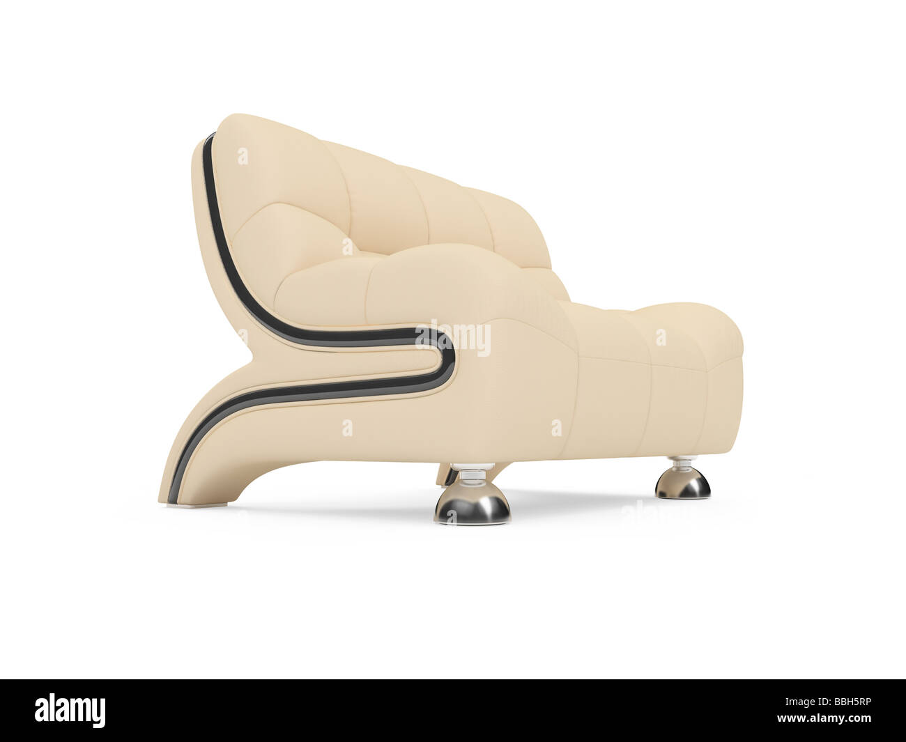 isolated couch over white background Stock Photo - Alamy