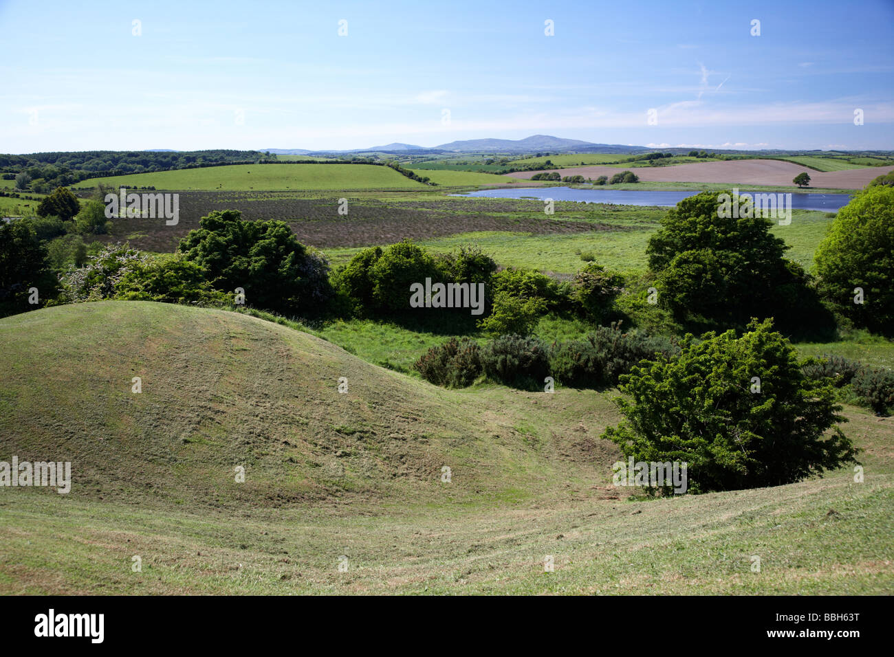 The Mound of Down Downpatrick County Down Northern Ireland Stock Photo ...