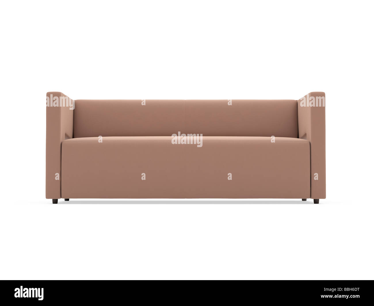 isolated couch over white background Stock Photo - Alamy