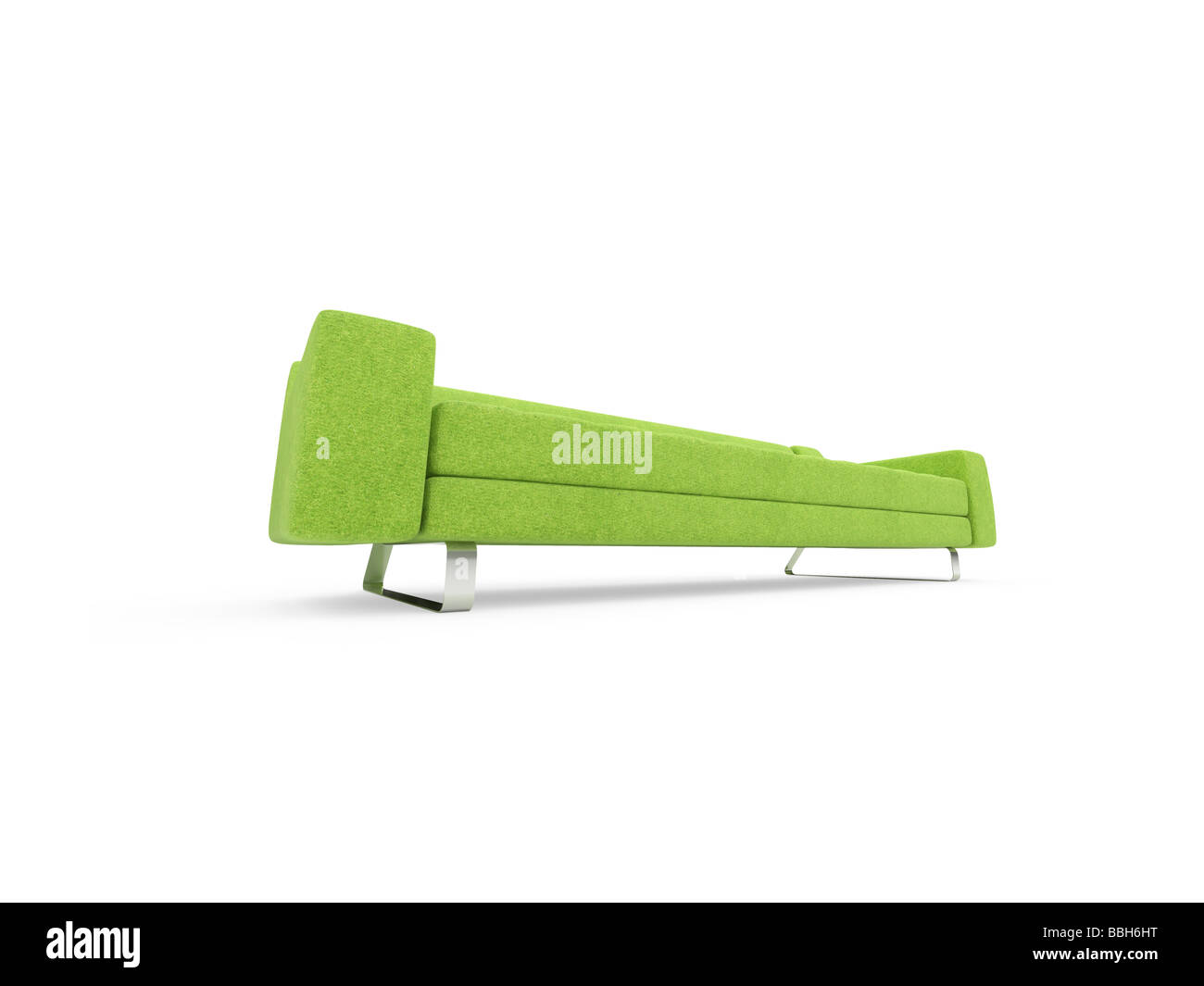 isolated couch over white background Stock Photo - Alamy