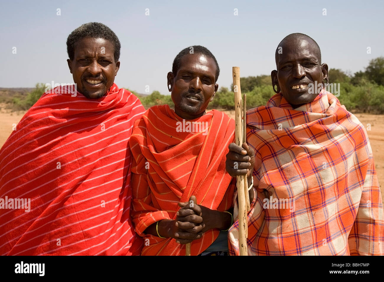 Kenya; Samburu men Stock Photo - Alamy
