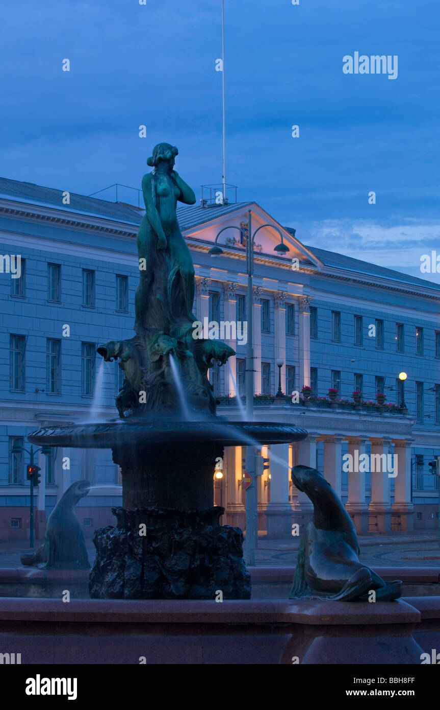 Fountain Havis Amanda by Marketplace Helsinki Finland Stock Photo - Alamy