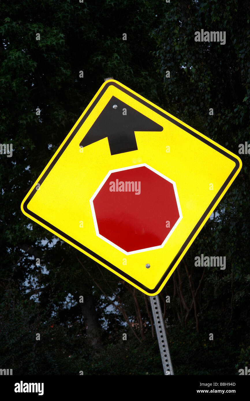 Stop Head Sign Stock Photo - Alamy
