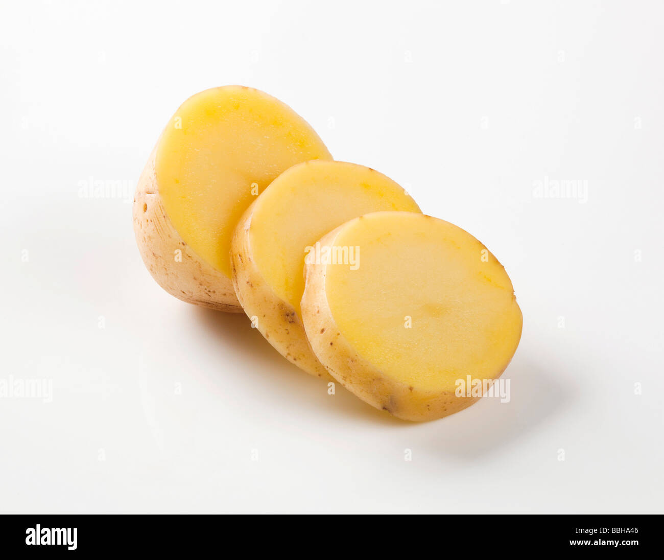 Halved potato hi-res stock photography and images - Alamy