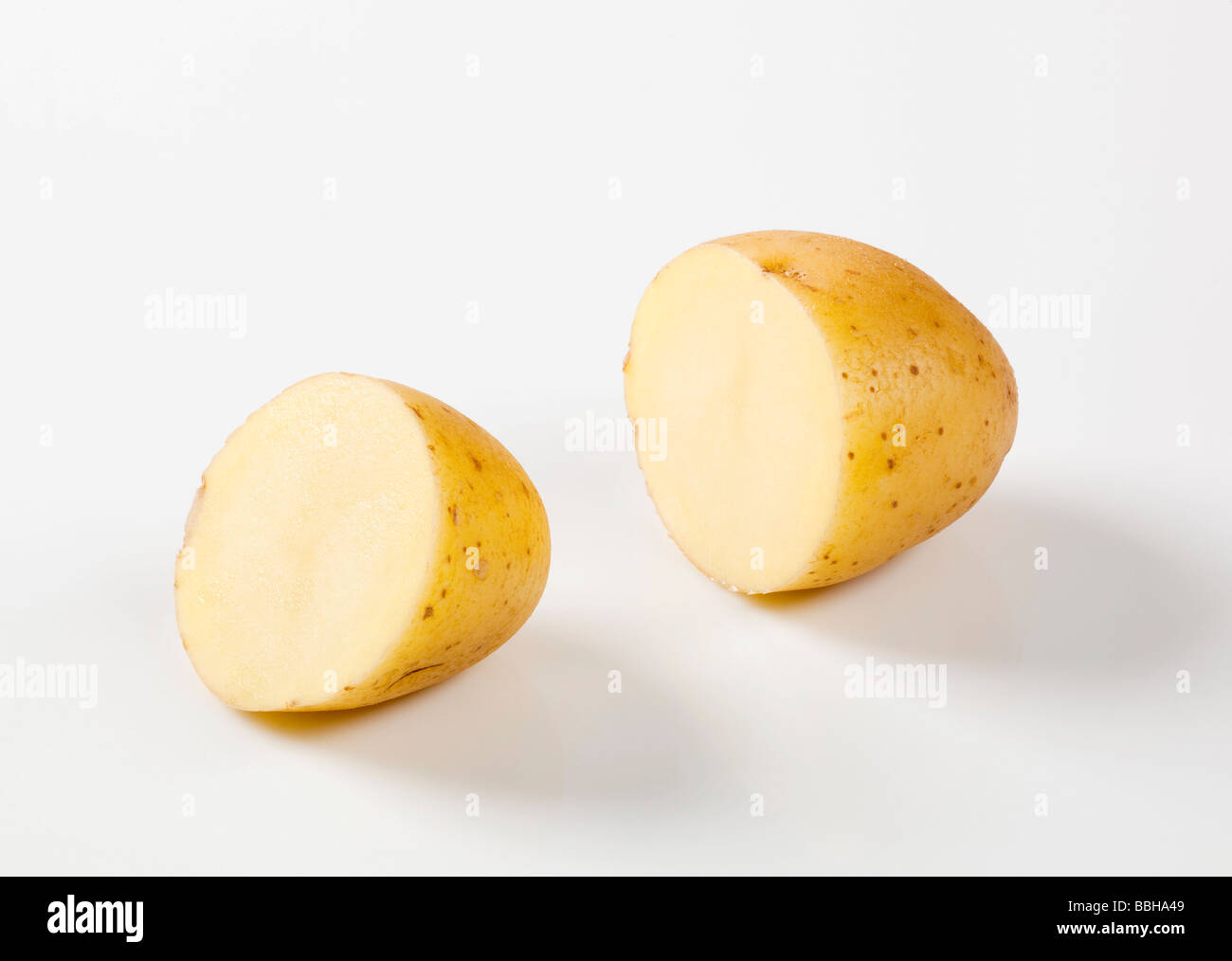 Halved potato hi-res stock photography and images - Alamy