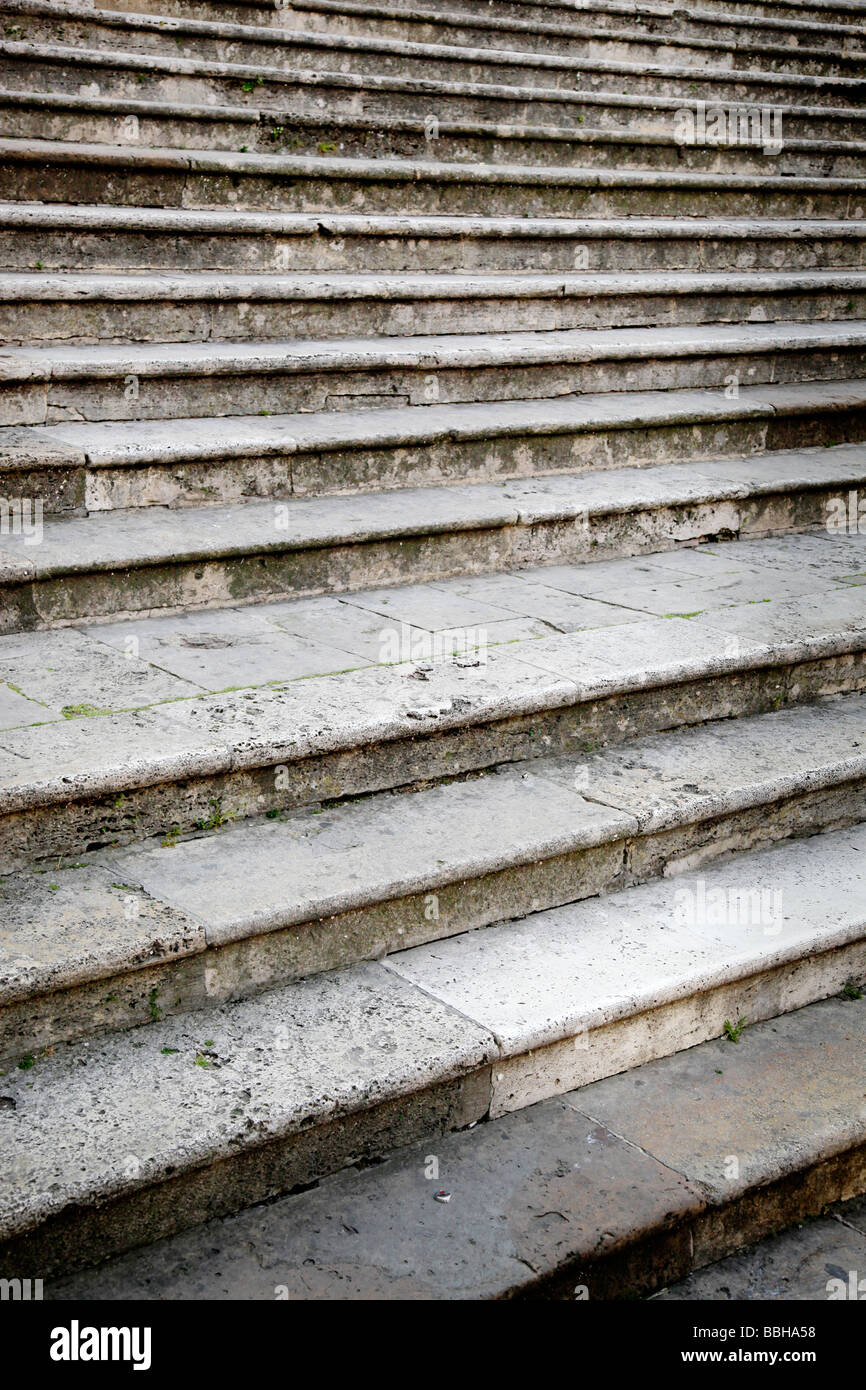 Old weathered stone stairs hi-res stock photography and images - Alamy
