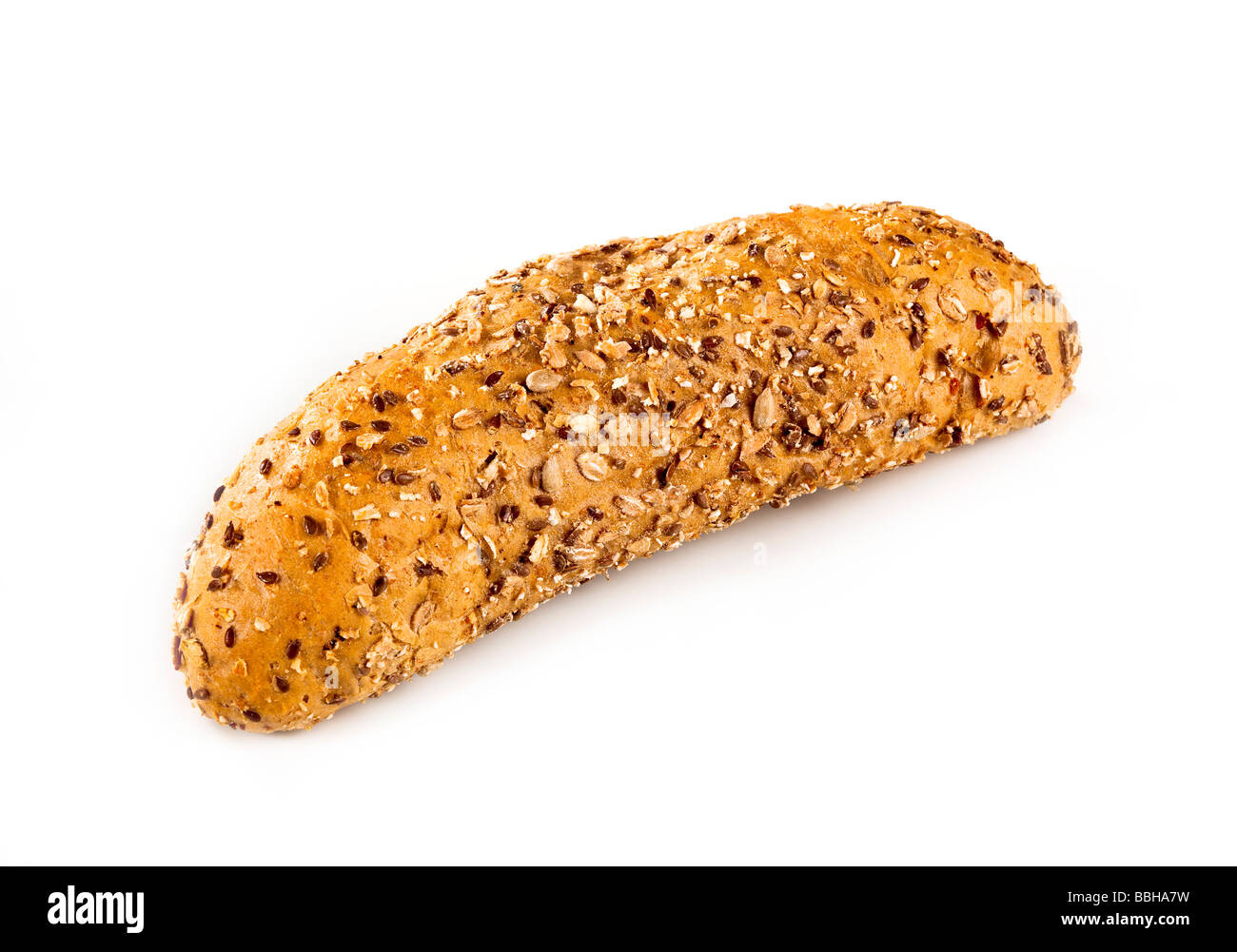 Wholemeal bread roll Stock Photo - Alamy