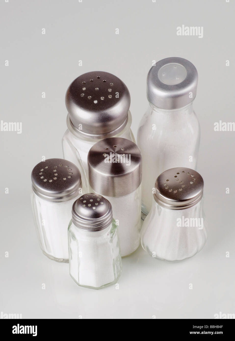 Group of salt shakers Stock Photo - Alamy