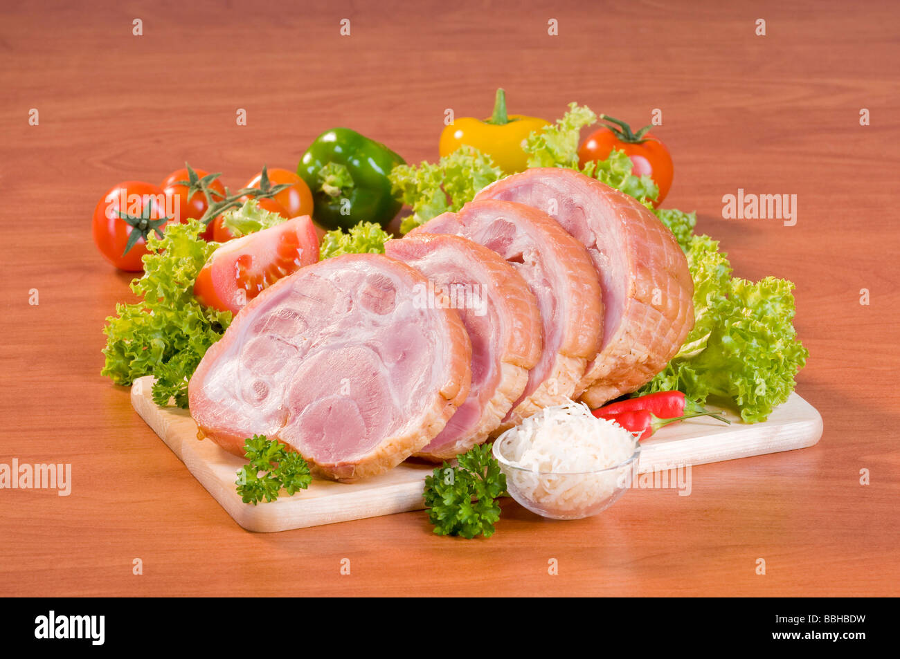 Sliced pork meat Stock Photo - Alamy