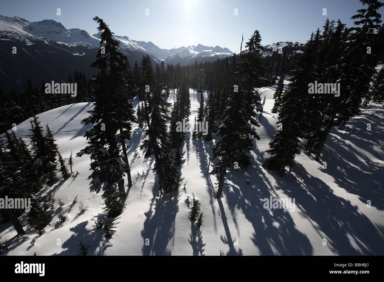 Whistler mountain British Columbia Canada Stock Photo - Alamy