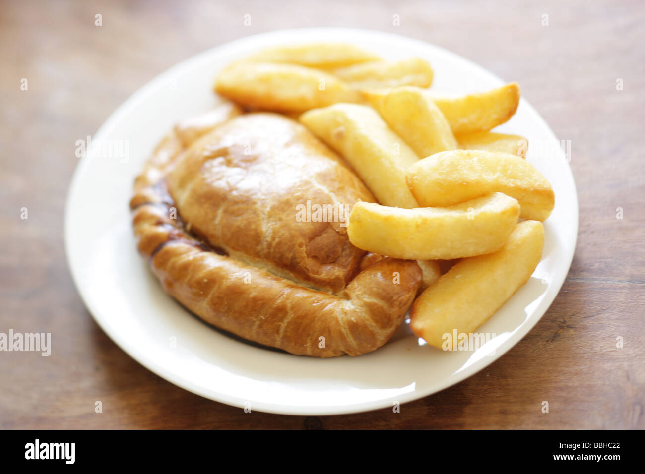 Pasty and chips hi-res stock photography and images - Alamy