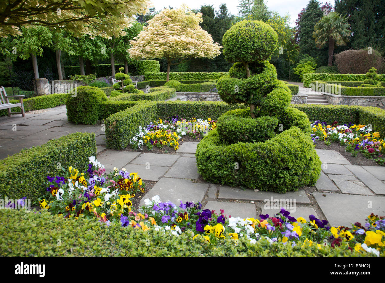 Spring at lotherton Hall Garden, Yorkshire Stock Photo - Alamy