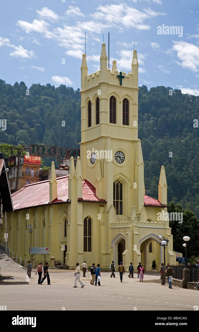 Christ church. Shimla. Himachal Pradesh. India Stock Photo - Alamy