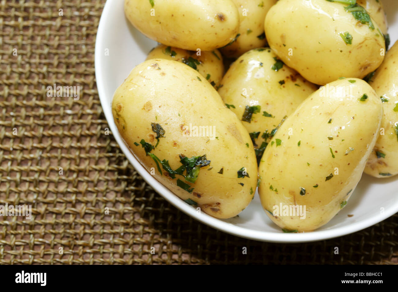 Minted potato hi-res stock photography and images - Alamy