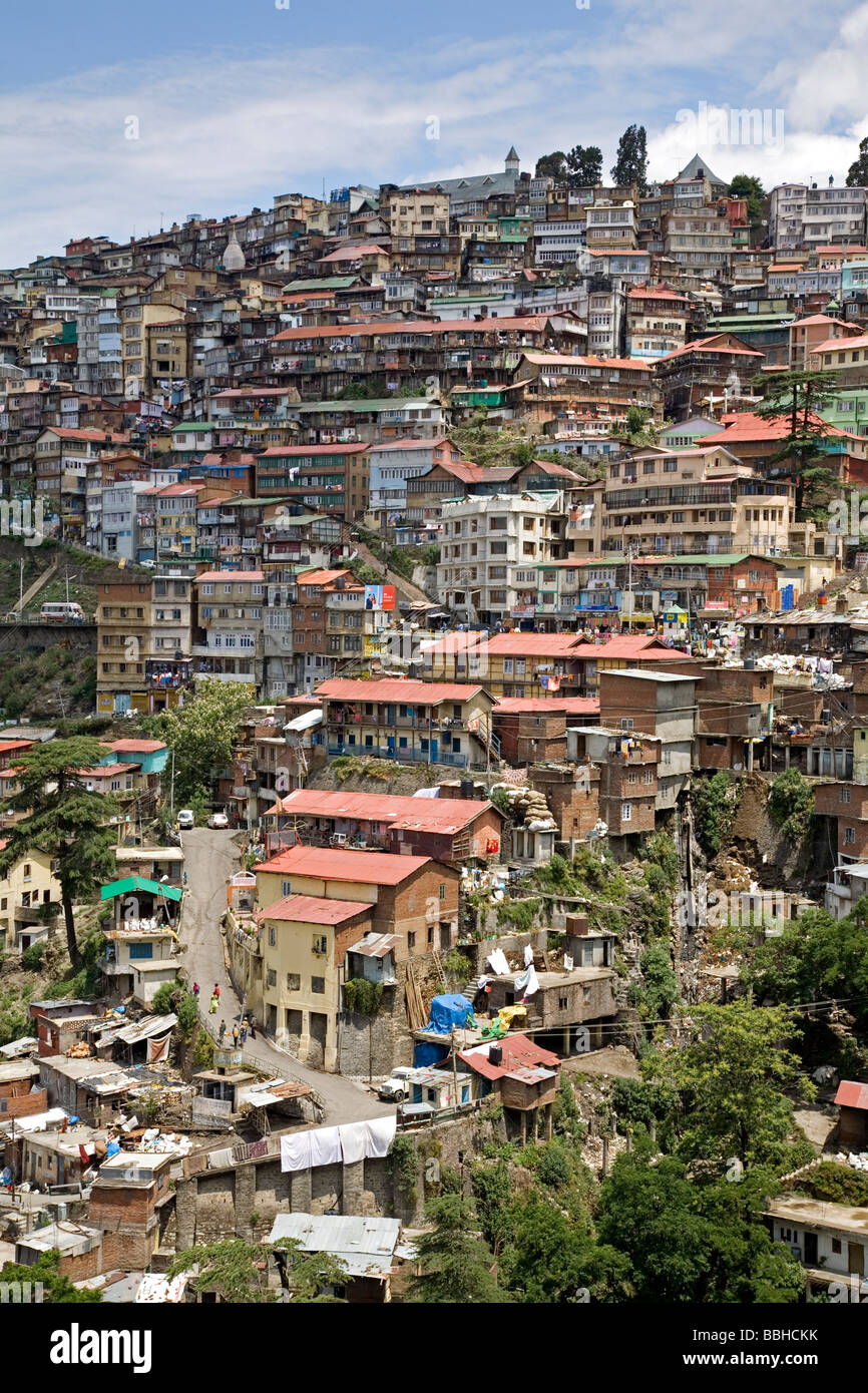 Shimla india and mountain hi-res stock photography and images - Alamy