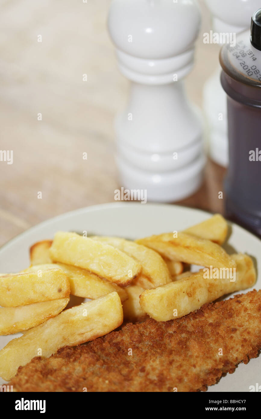 Haddock and chips hi-res stock photography and images - Alamy