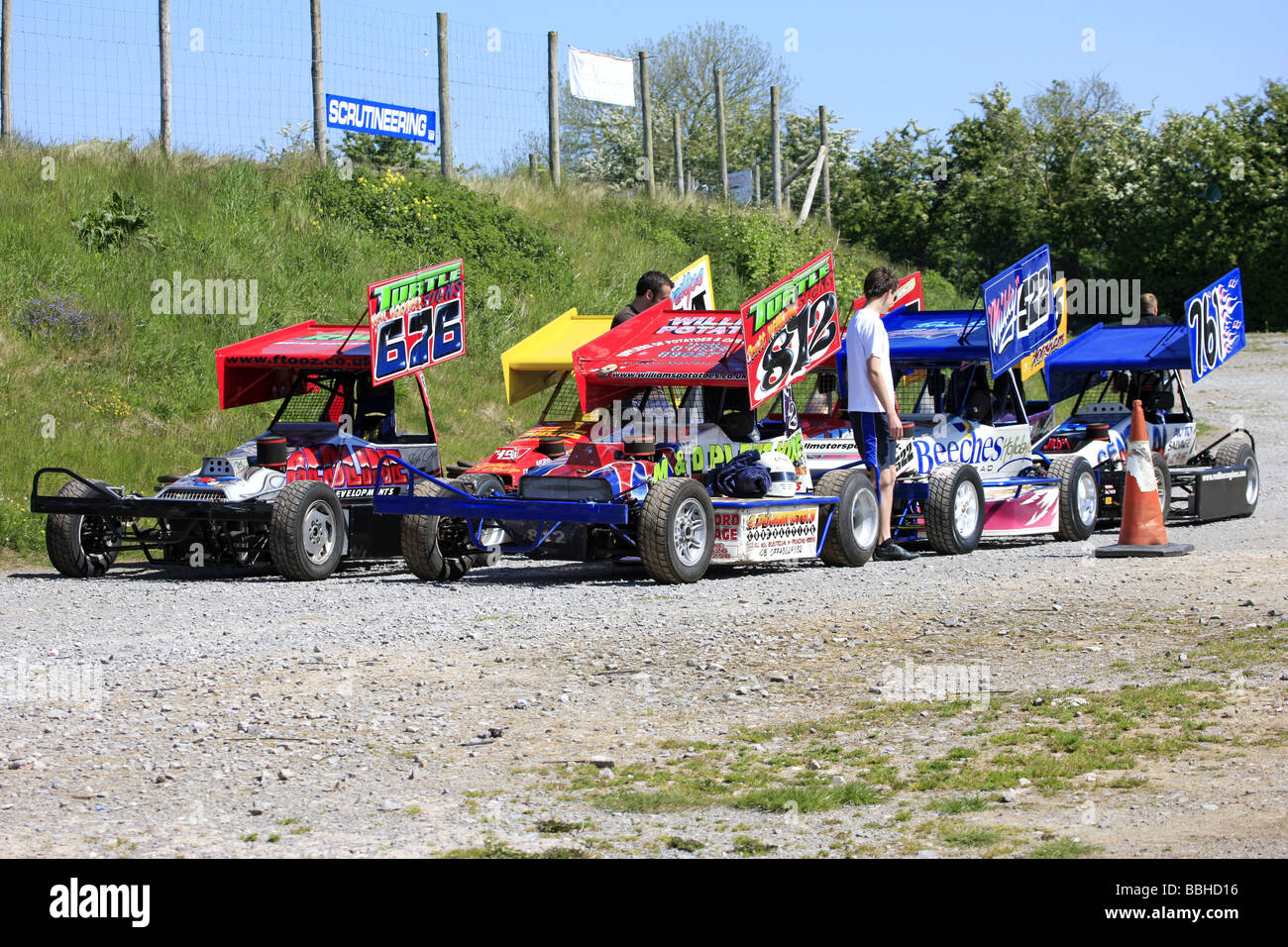 Formula 2 Stock car motor racing Stock Photo - Alamy
