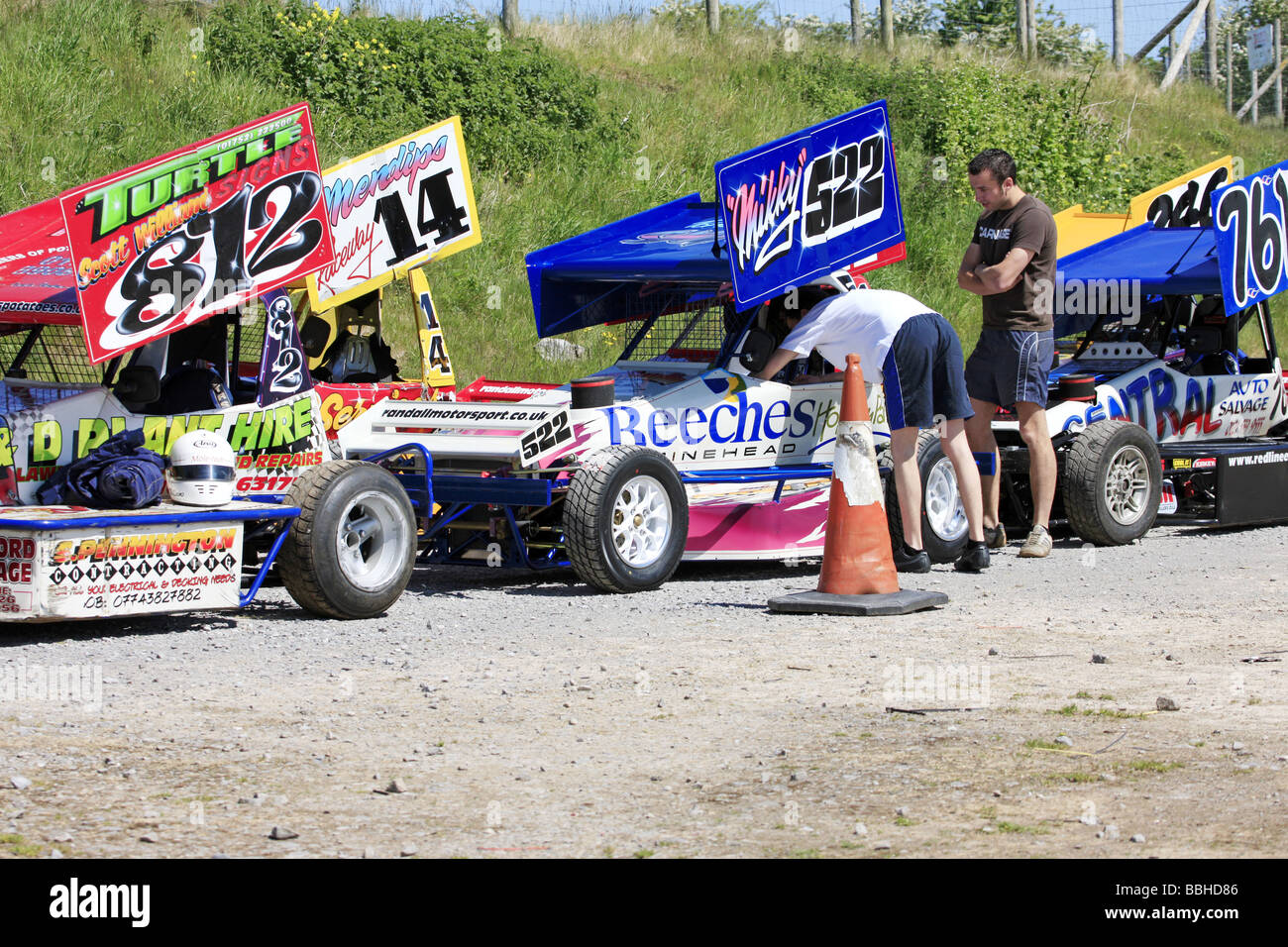 Formula 2 Stock car motor racing Stock Photo - Alamy