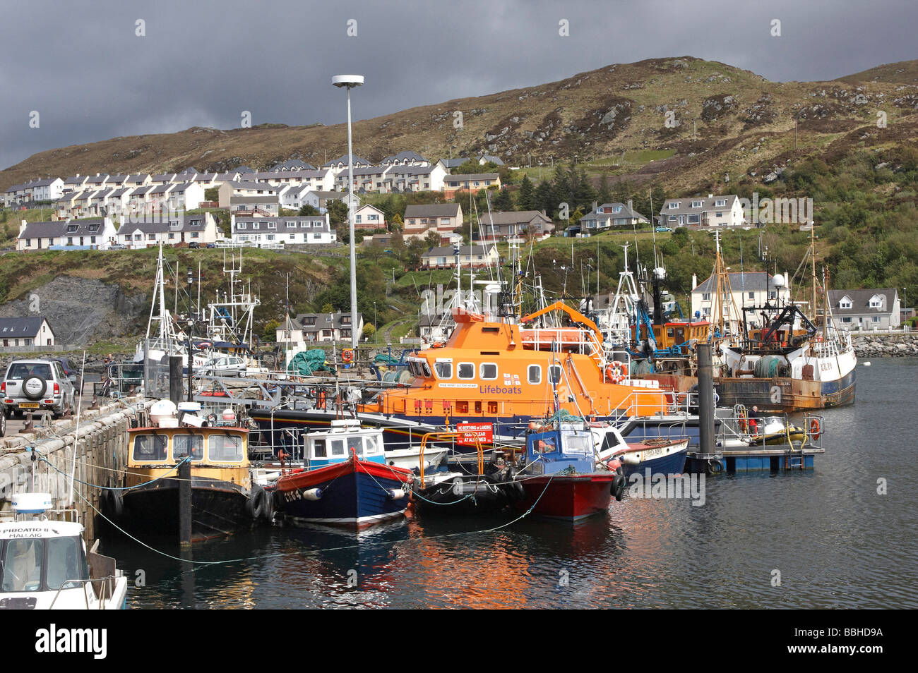 Mallaig harbour, west highlands, scotland Stock Photo - Alamy