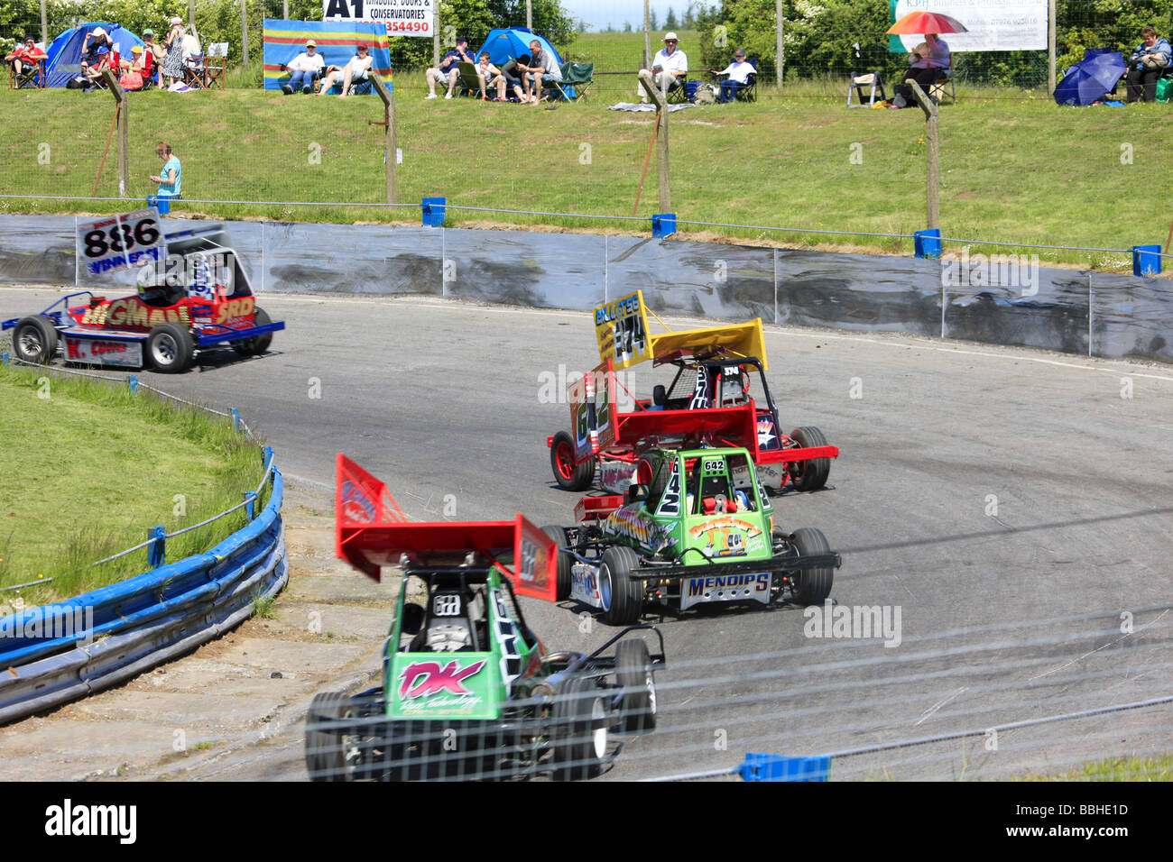 Formula 2 Stock car motor racing Stock Photo - Alamy