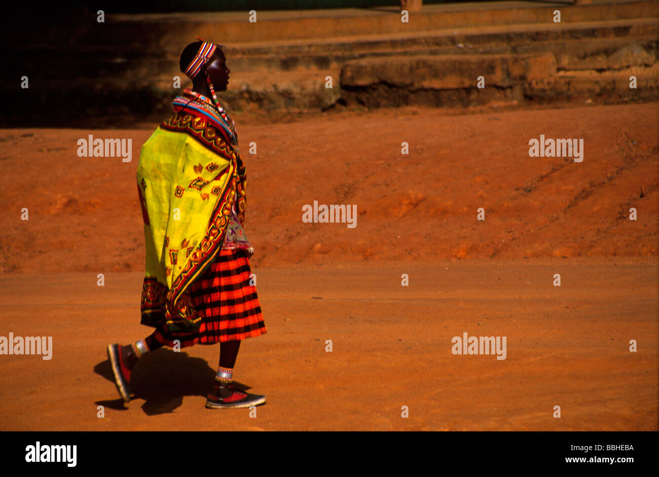 Wamba Area Kenya 10 2002 nThe Samburu people a traditionally nomadic ...