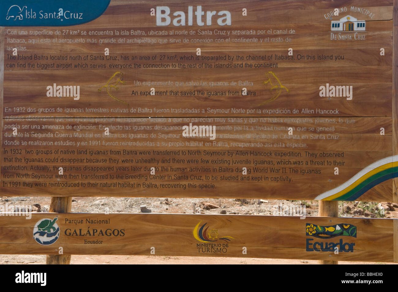 Galapagos islands isla baltra hi-res stock photography and images - Alamy