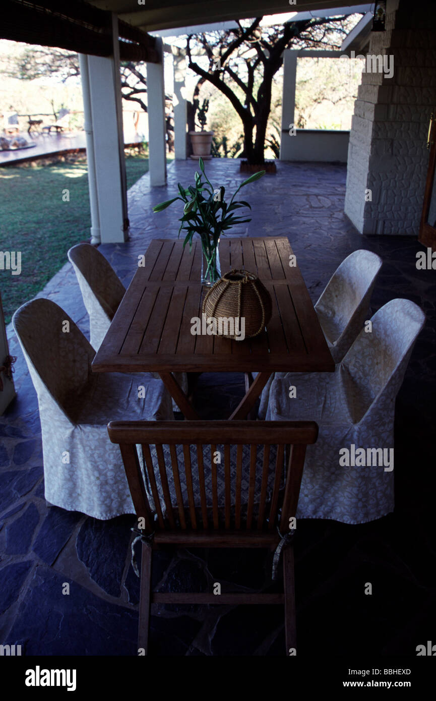 verandah of Colonial homestead White Elephant Lodge Pongola Game ...