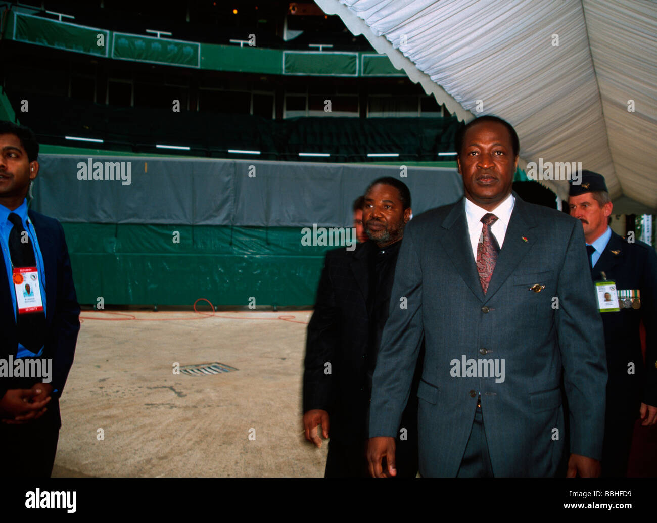 The launch of the African Union at the Absa Stadium in Durban South ...