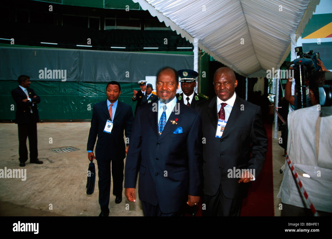 The launch of the African Union at the Absa Stadium in Durban South ...