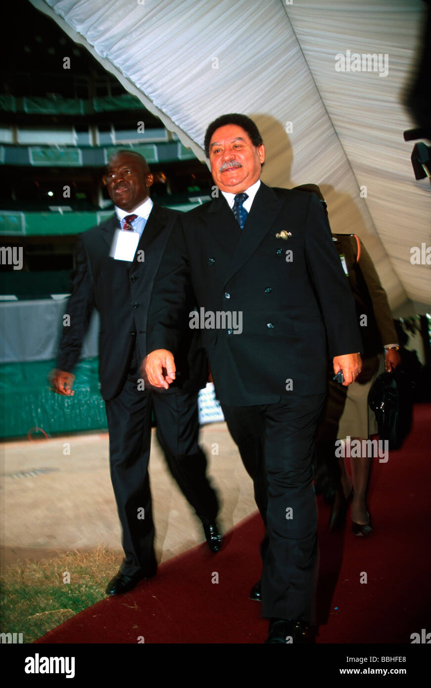 The launch of the African Union at the Absa Stadium in Durban South ...