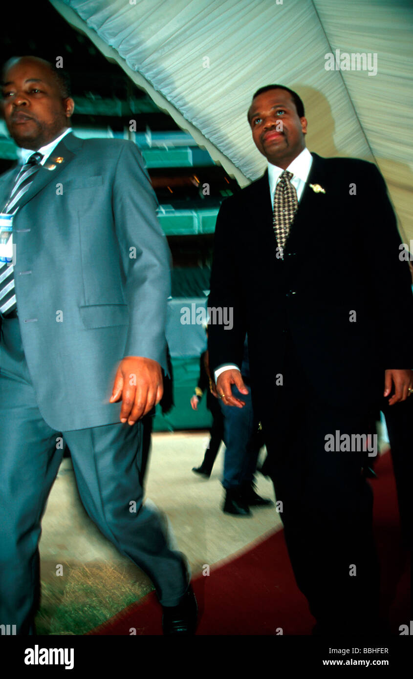 The launch of the African Union at the Absa Stadium in Durban South ...