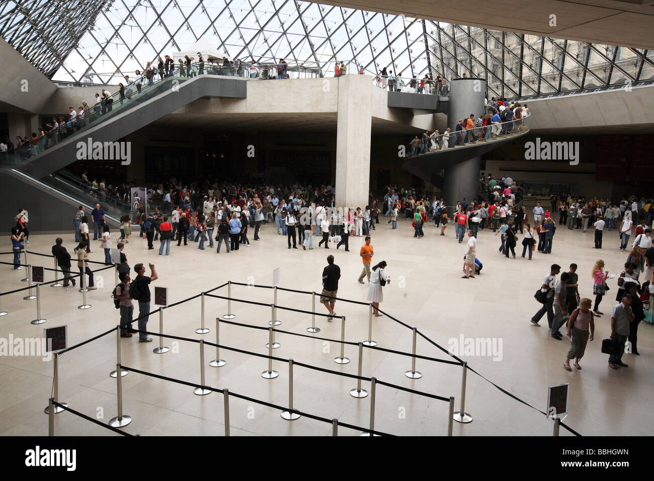 Pompidou center interior hi-res stock photography and images - Alamy