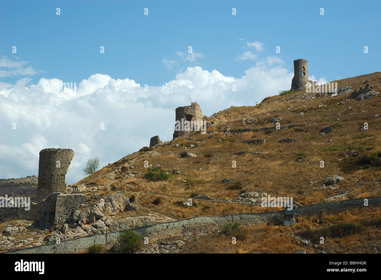 old fort landscape summer nature backgrounds Stock Photo - Alamy