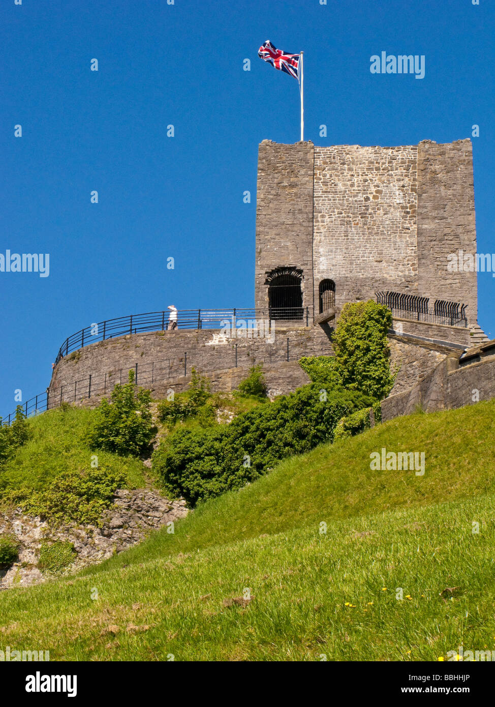 Clitheroe castle Clitheroe Lancashire UK Stock Photo - Alamy